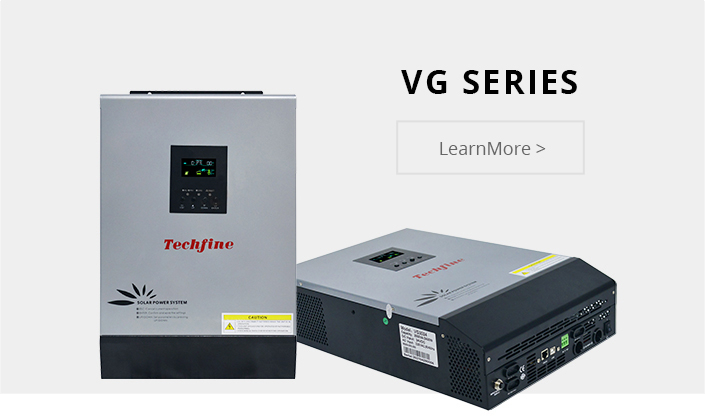 Solar inverter, off-grid home solar system - Techfine